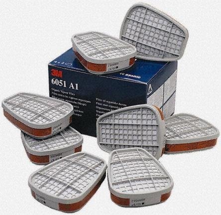 3M Atemschutz-Halbmasken Serie 6000 alle Größen und passende Filter ...