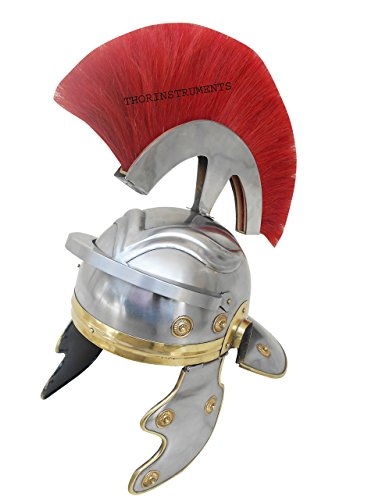 Thor Instrumente. CO Alten römischen Centurion Helm Armor rot Plume ...