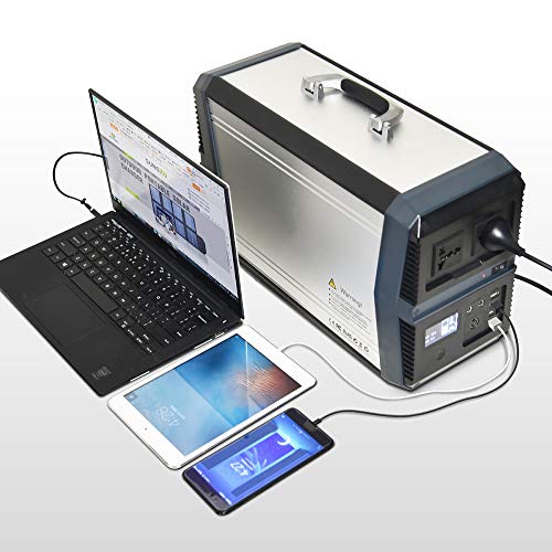 MSG ZY 110V-220V 273000mAh 1000W tragbare Leistung Peak 2000W Solargenerator Lithium ...