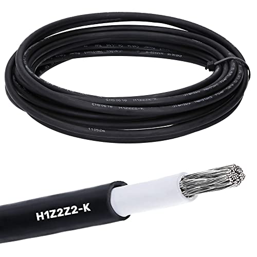 10m Bund Solarkabel 10mm² Lapp H1Z2Z2-K 1X10 WH/BK kaufen Kabel