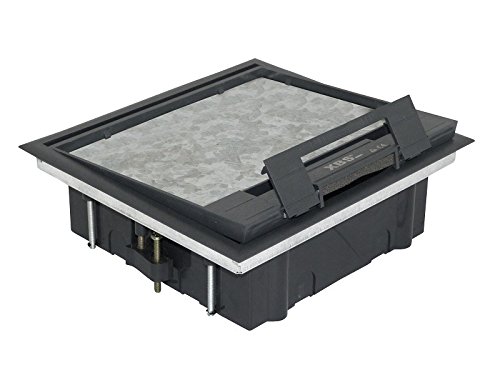PD-12 Leergehäuse 6-fach Einbausteckdose PD12 Fußbodensteckdose ...